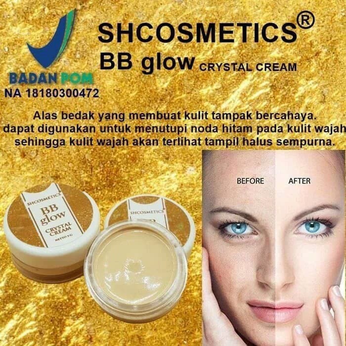 Jual SH COSMETICS BB GLOW CRYSTAL CREAM (ORIGINAL) | Shopee Indonesia