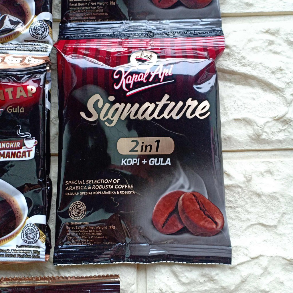 Jual Kapal Api Kopi Susu Mocha Special Mix Signature 2in1 Grande White ...