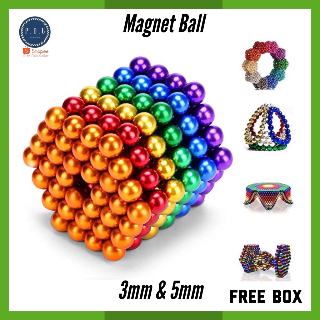 Jual MAINAN BOLA MAGNET MAGNETIC BALLS BALL Mainan Edukasi Edukatif ...