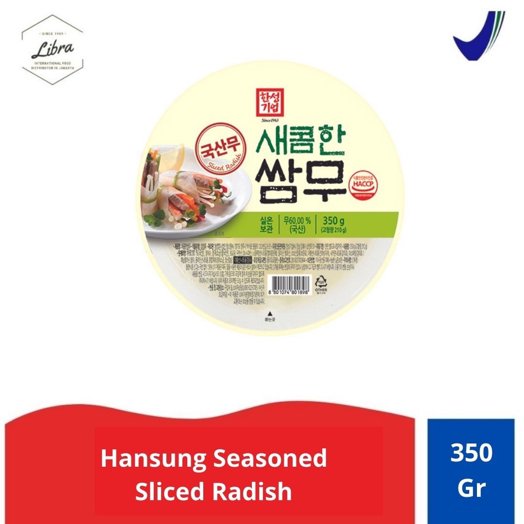 Jual Hansung Seasoned Sliced Radish 350 Gr | Shopee Indonesia