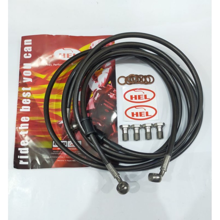 Jual Selang Rem Hel Nmax Non ABS Plus Baut | Shopee Indonesia