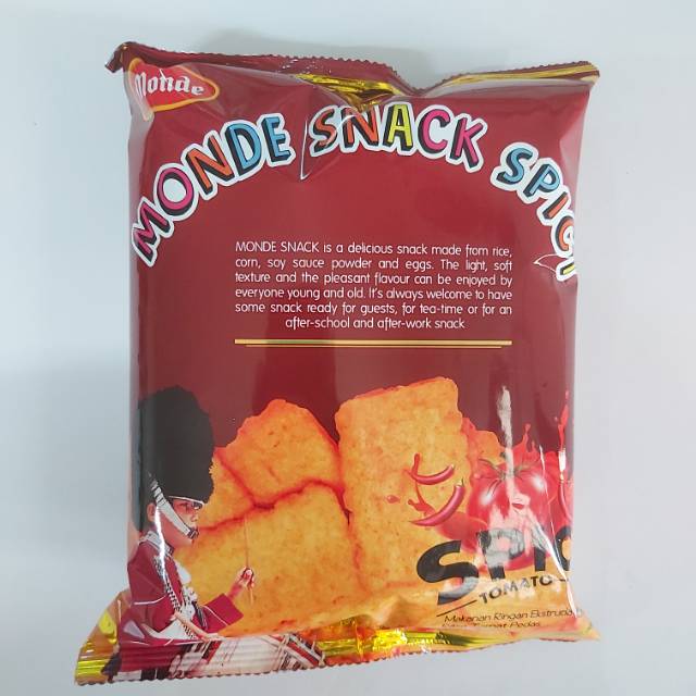 Jual Monde snack spicy 50gram | Shopee Indonesia