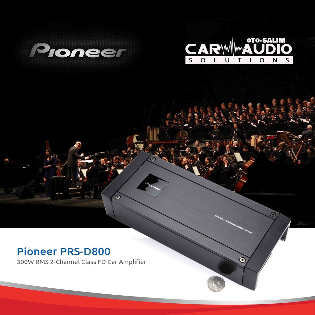 Jual Pioneer PRS-D800 2-Channel SQ Amplifier Class FD Digital | Shopee ...