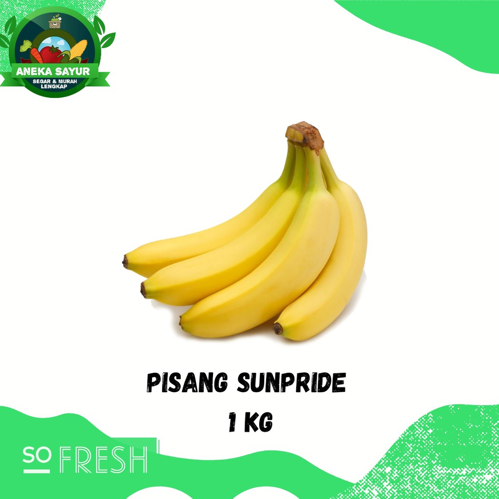 Jual Pisang Sunpride 1kg | Shopee Indonesia