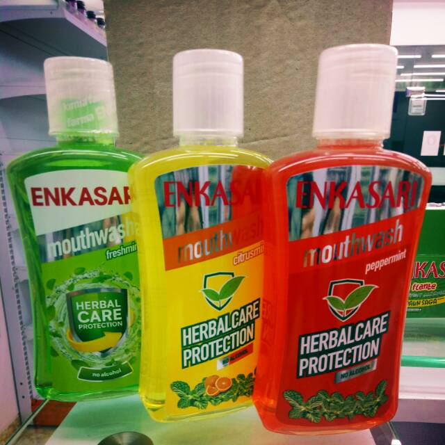 Jual Enkasari Mouthwash 250 ml | Shopee Indonesia