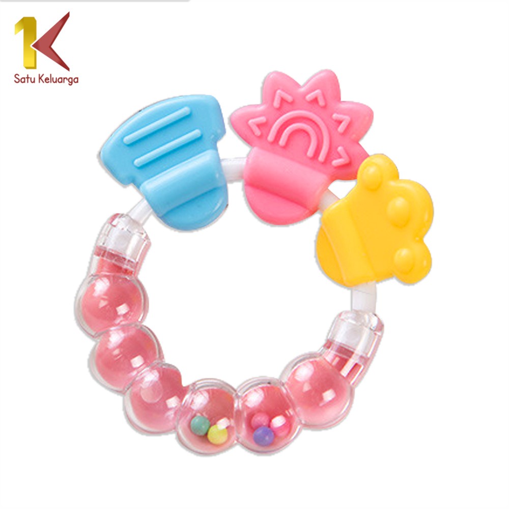 Jual Satu Keluarga Gigitan Bayi M71 Mainan Rattle Genggam Kerincingan ...