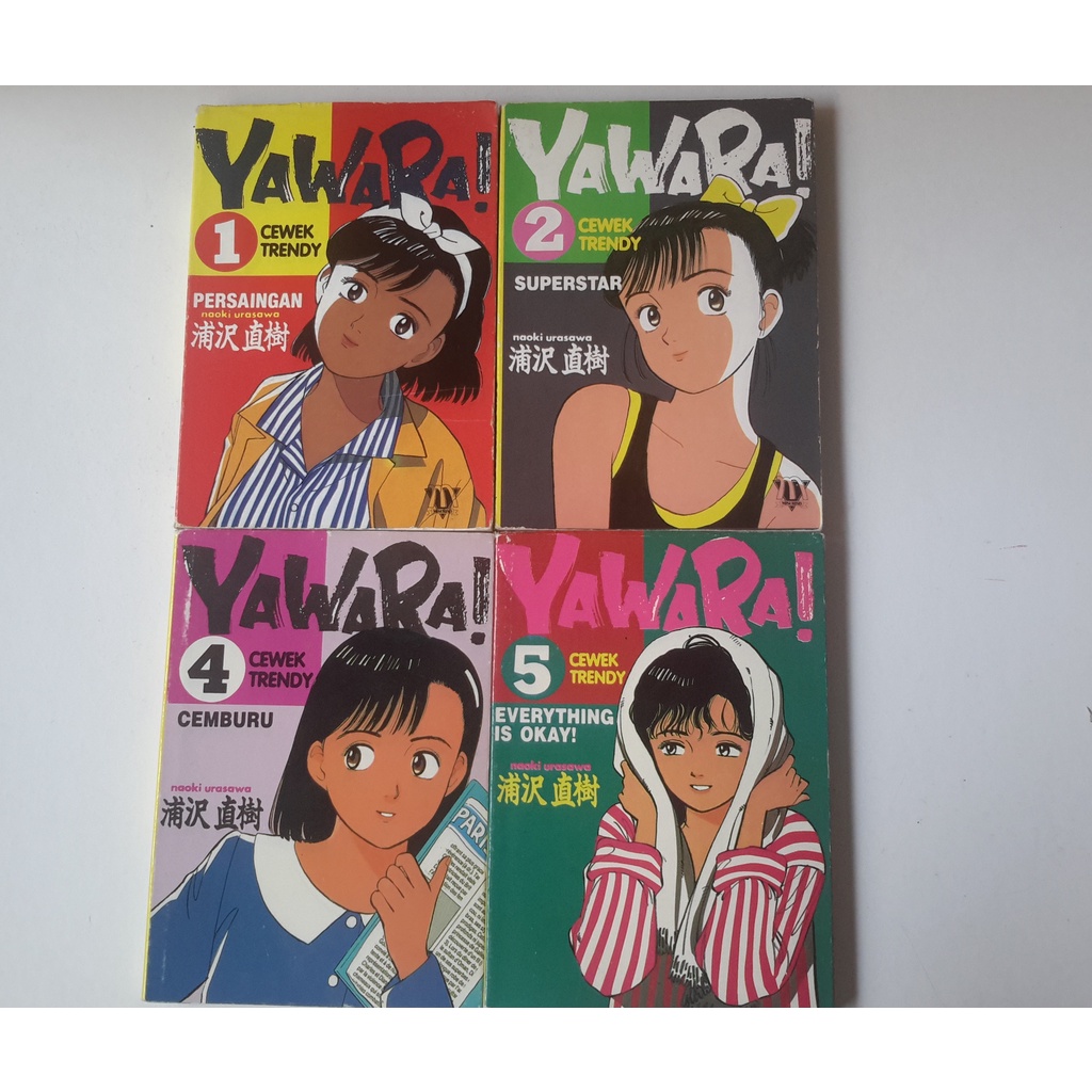 Jual Yawara 1,4,5 by Naoki Urasawa Buku Komik Misurind Jadul Langka Koleksi Cabutan | Shopee ...