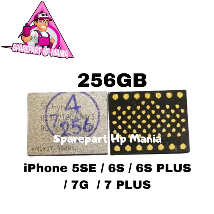 Jual IC NAND FLASH PCIE 256GB IPH 5SE 6S 6SPLUS 7G 7 PLUS 256 GB ...