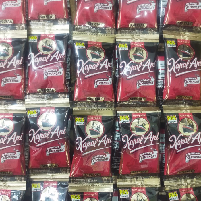 Jual kopi Kapal Api Mini bubuk 1 Dus Isi 20 Renceng X 10 Sachet ...