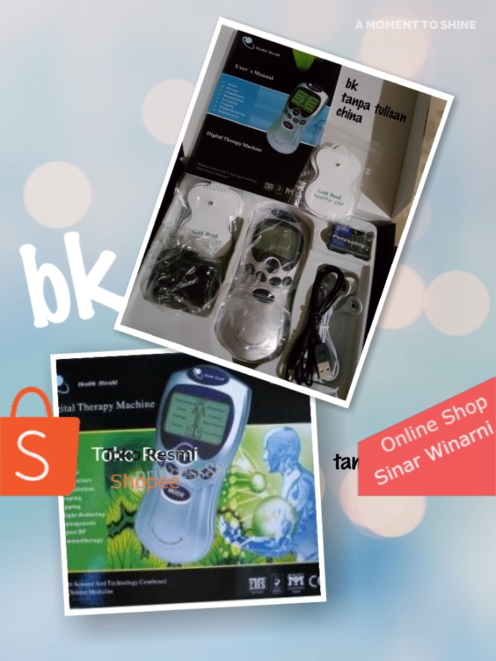 Jual Alat terapi digital teraphy machine Health Herald electric massage ...