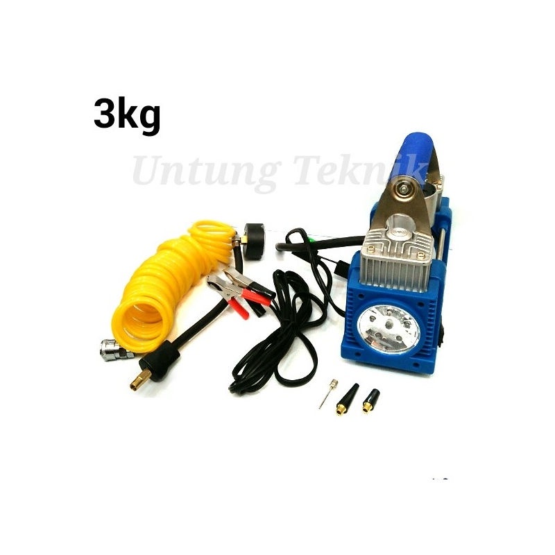 Jual Murah C-Mart Kompresor mini DC dual piston - Compressor mini 12v ...