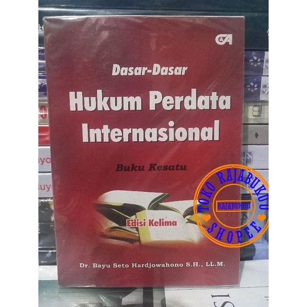 Jual dasar dasar hukum perdata internasional buku 1 by bayu seto | Shopee Indonesia