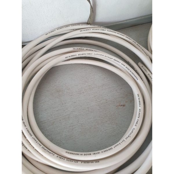 Jual Kabel nym tunggal atlanta 2x1,5mm SNI | Shopee Indonesia