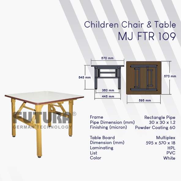 Jual Meja Lipat FUTURA MJ FTR 109 | Shopee Indonesia