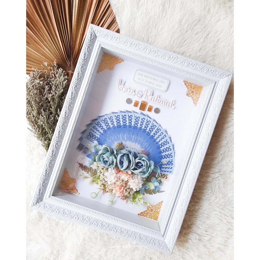 Jual MAHAR MALIHA | Mahar Trekara Bingkai A3 | Mahar Pernikahan Murah ...