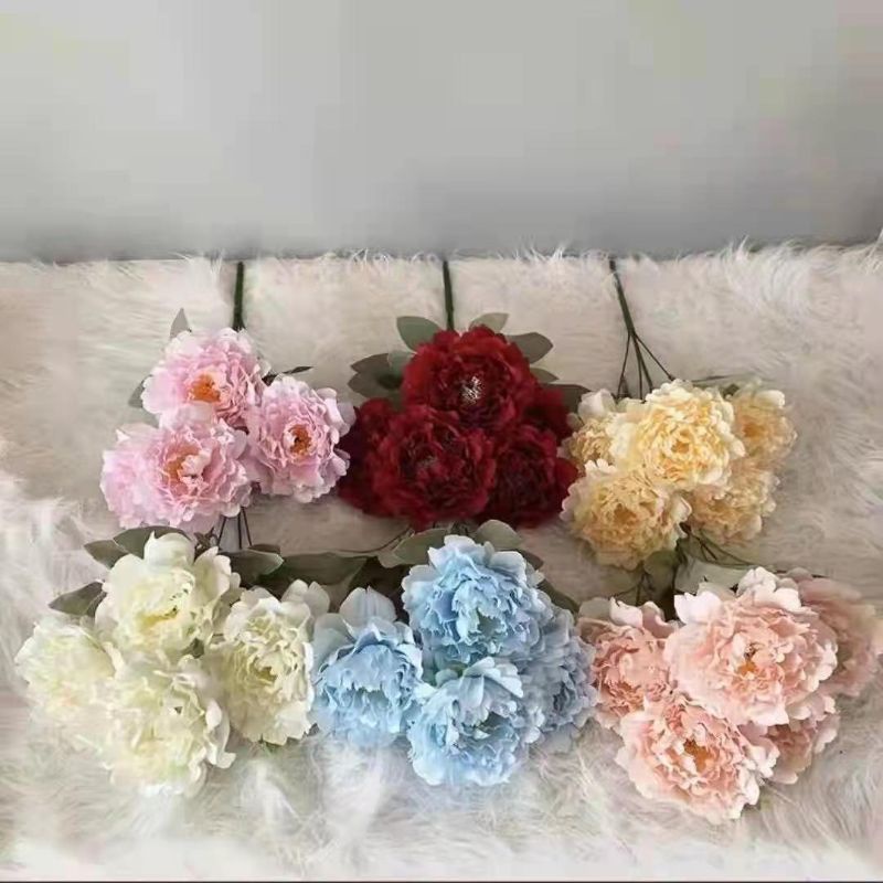 Jual Bunga Artificial Autumn Peony Jumbo Premium Hias Import | Shopee ...