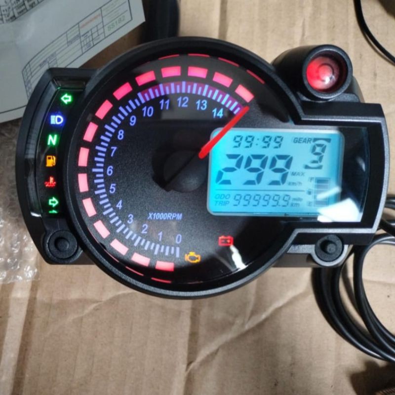 Jual speedometer digital analog speedometer digital universal | Shopee ...