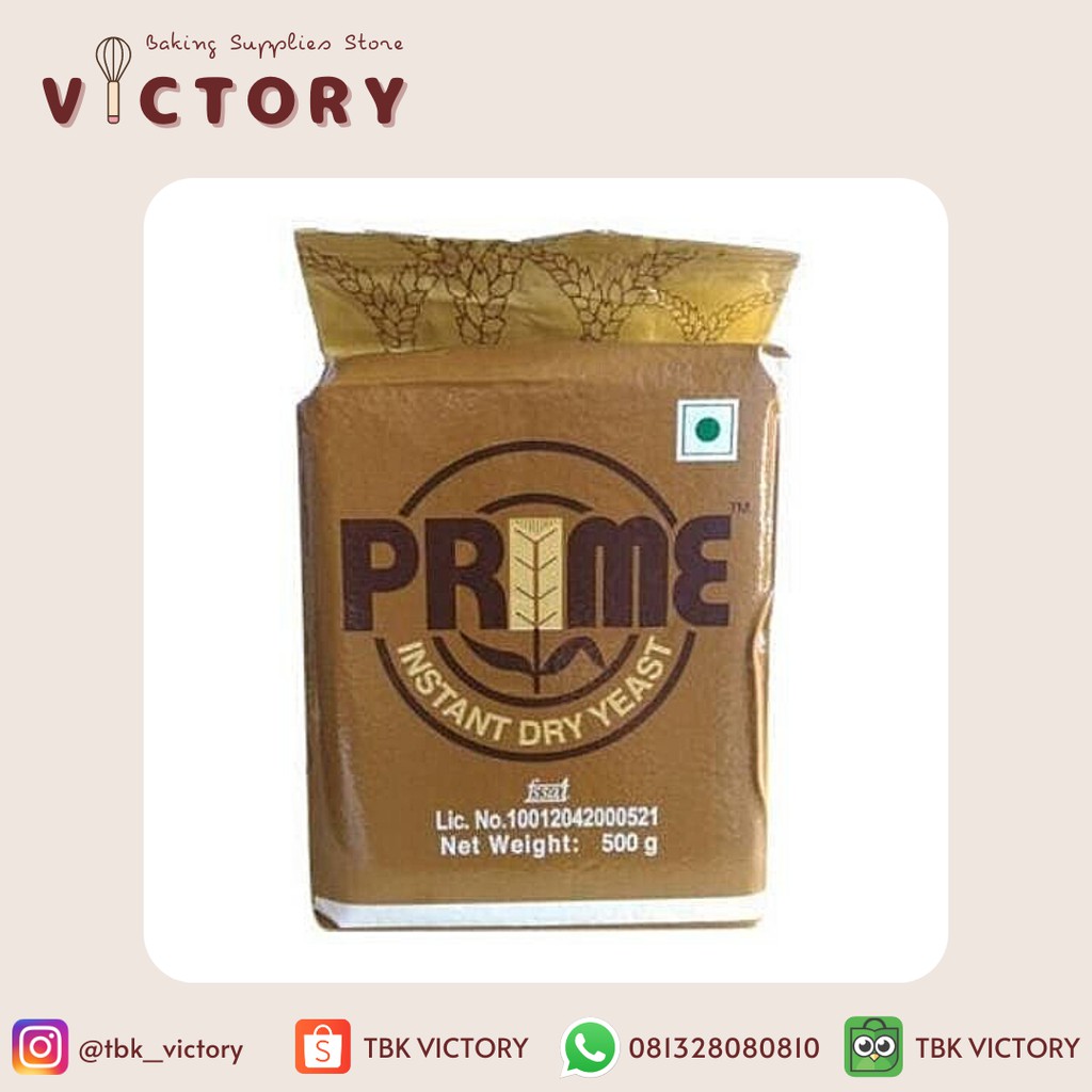 Jual PRIME Instant Dry Yeast 500gr - Ragi Kering Instan | Shopee Indonesia