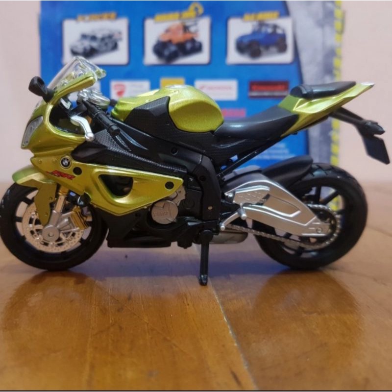 Jual mainan diecast motor BMW S1000RR - diecast motor sport BMW ...
