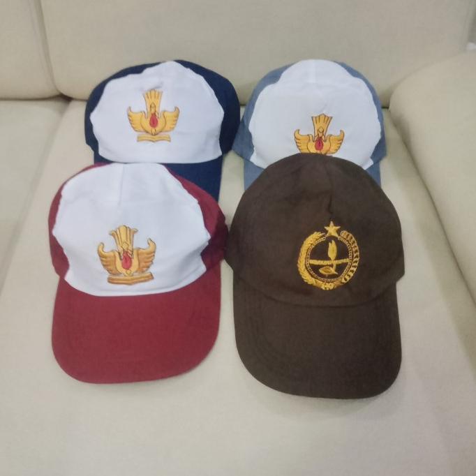 Jual PROMO!! TOPI SEKOLAH SD SMP SMA DAN PRAMUKA -G: | Shopee Indonesia