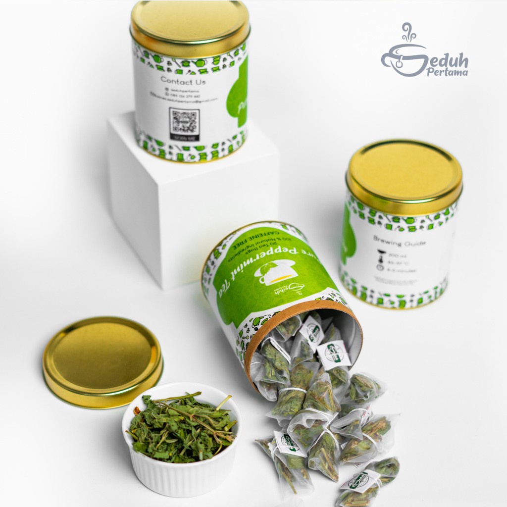 Jual Seduh Pertama Teh Bunga Peppermint - Pure Peppermint Tea Dalam ...