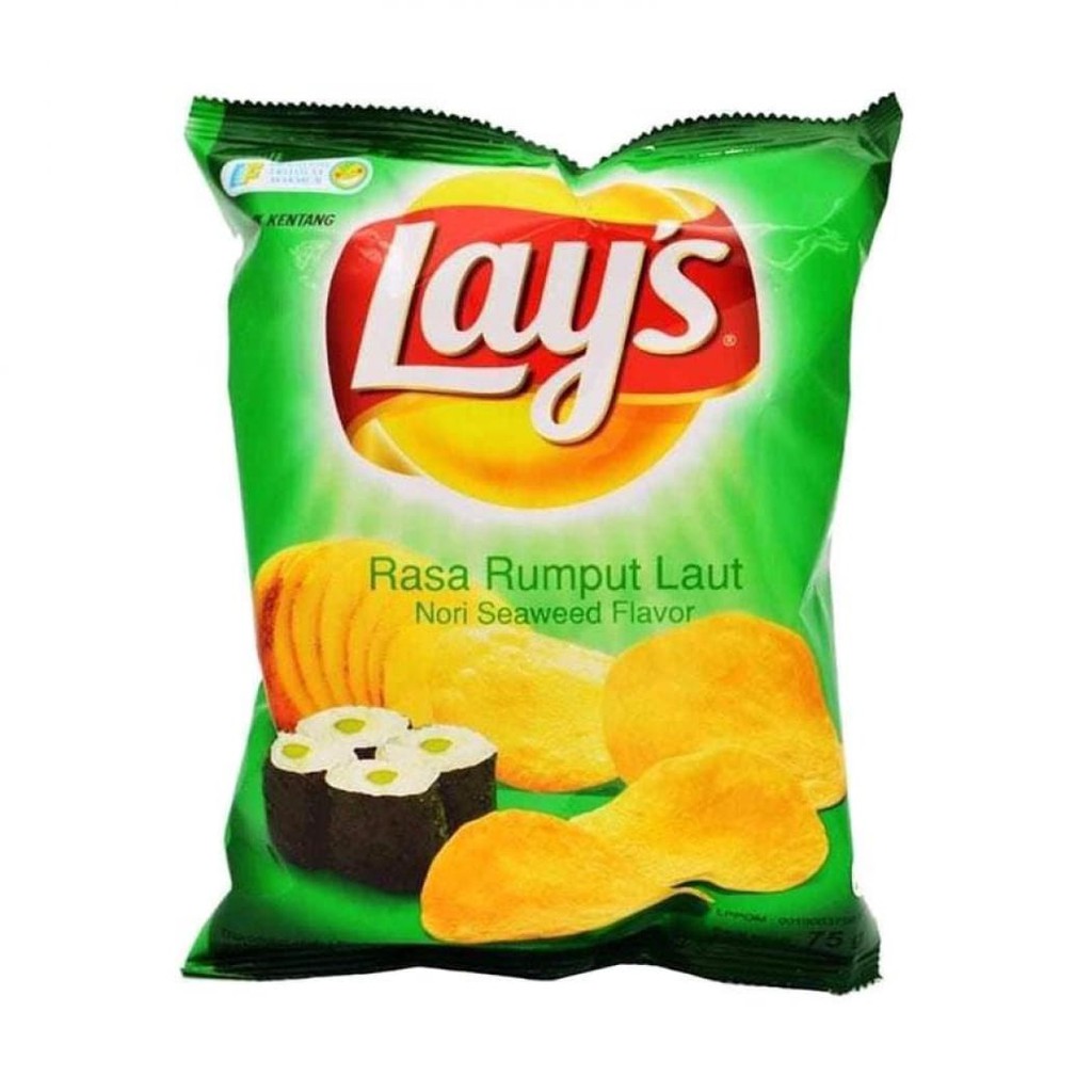 Jual Lays Keripik Rumput Laut 68 gr | Shopee Indonesia