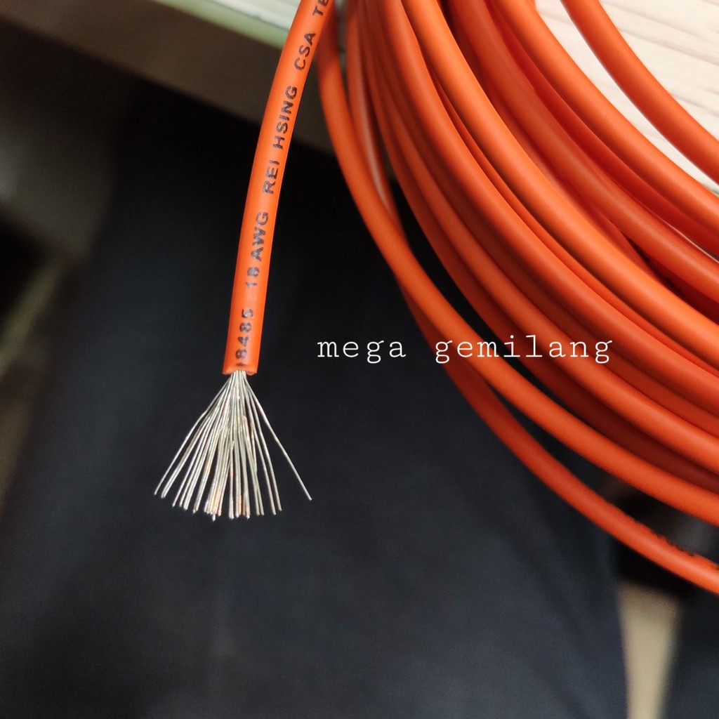 Jual Kabel AWG 18 - 1 roll 30 meter | Shopee Indonesia
