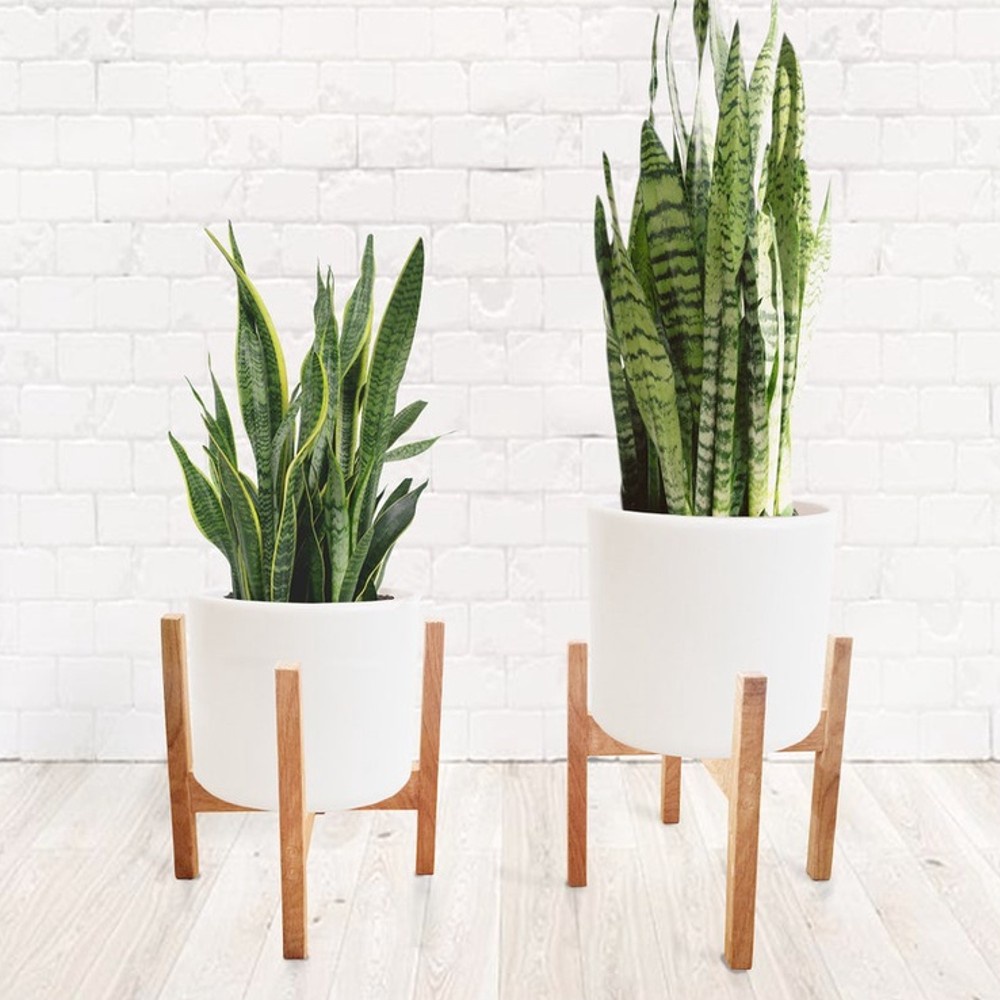 Jual Standing Pot Bunga Minimalis Rak Pot Tanaman Hias Kayu Jati ...