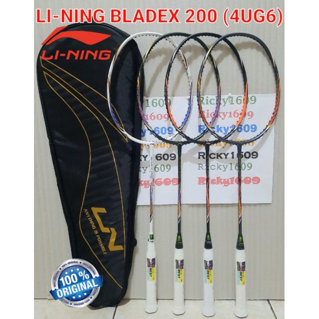 Jual RAKET BADMINTON LINING BLADEX 200 R SERIES (4UG6) / RAKET LINING ...