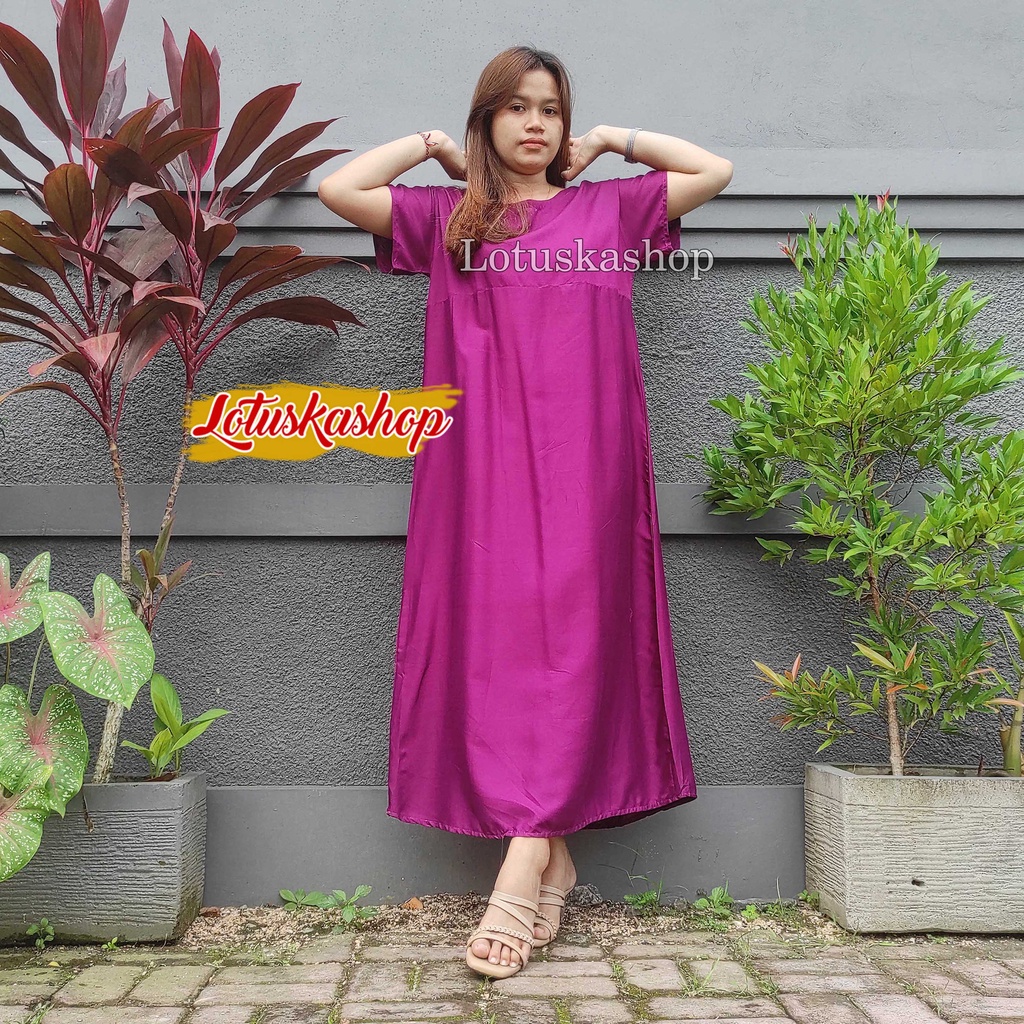 Jual Daster Bali Panjang Jumbo Polos | Shopee Indonesia