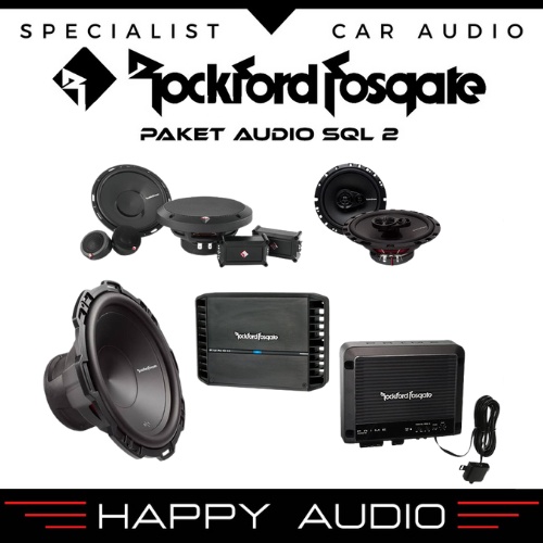 Jual Paket Audio Mobil SQL Full Set Sound Quality Loud ROCKFORD FOSGATE ...