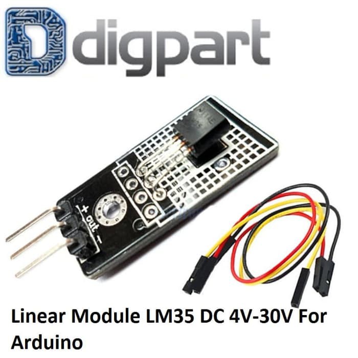 Jual Lm35d Digital Temperature Sensor Module Lm35 Dc 4v 30v For Arduino