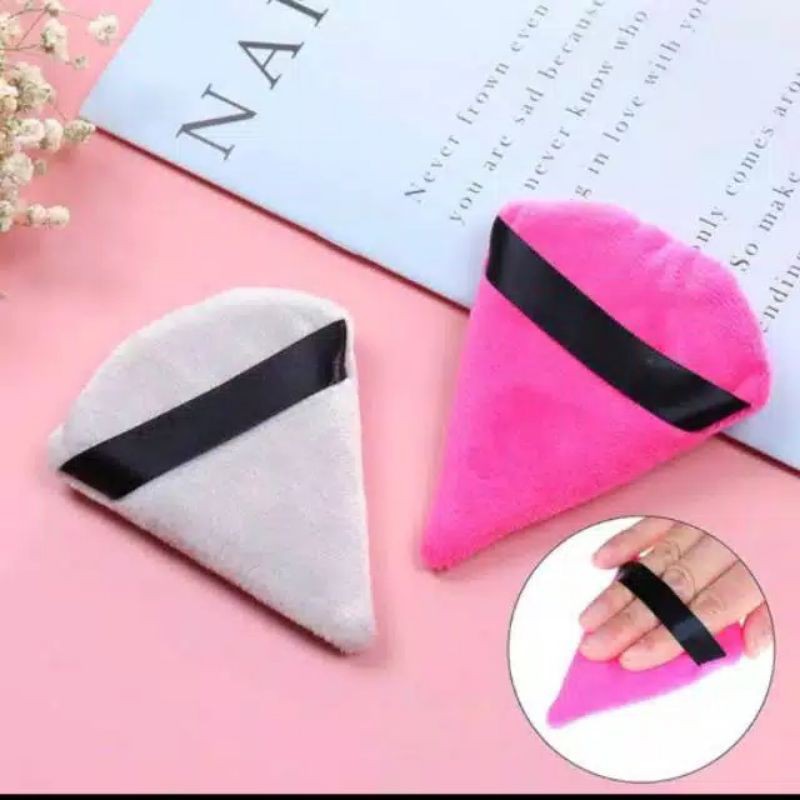 Jual Spons segitiga / spons bedak tabur dan padat | Shopee Indonesia