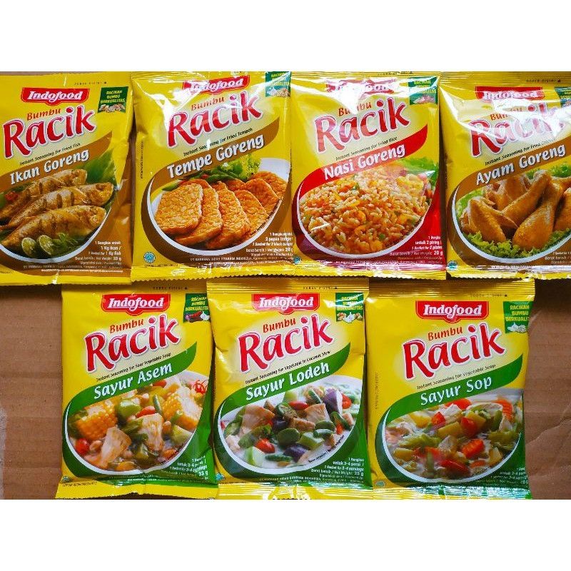 Jual Racik Indofood All Variant | Shopee Indonesia