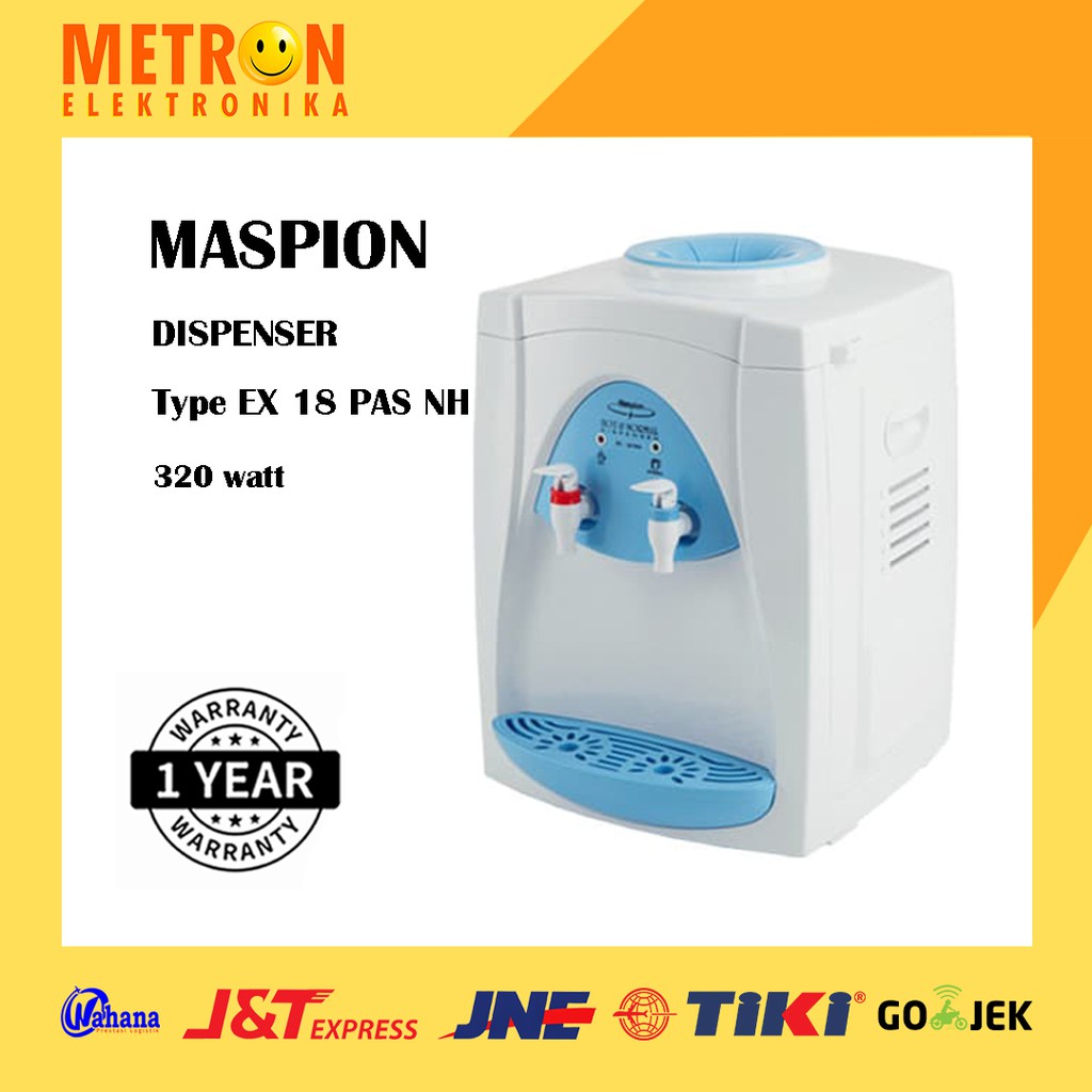 Jual MASPION EX 18 PAS NH - DISPENCER P/N PORTABLE 320 WATT / EX18PASNH ...