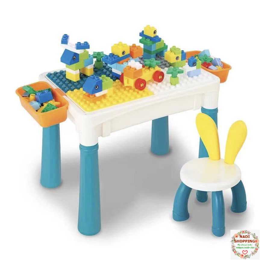 Jual Meja Bermain Lego Anak Montessori Building Blocks - WBP22 Nukante ...