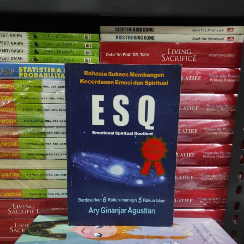 Jual BUKU ORIGINAL ESQ KECERDASAN EMOSI DAN SPIRITUAL ARY GINANJAR ...