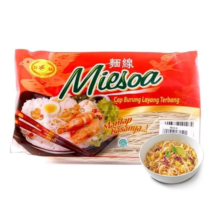 Jual Misoa Miesua Misua Miesoa Cap Burung Layang Terbang 130gr | Shopee ...