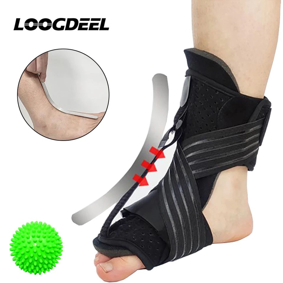 Jual PREORDER Adjustable Plantar Fasciitis Night Splint Foot Drop ...