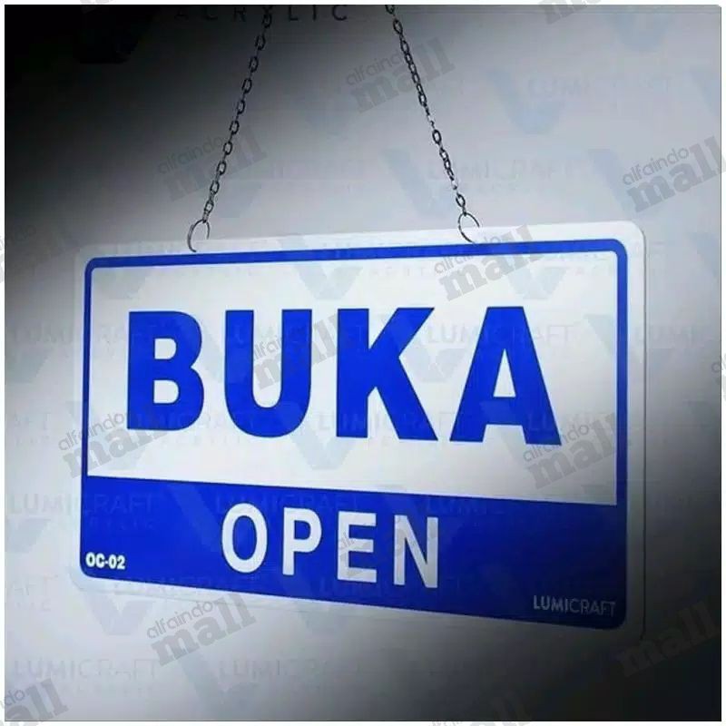 Jual Acrylic open close Akrilik buka tutup akrilik 32 x 16 cm | Shopee ...