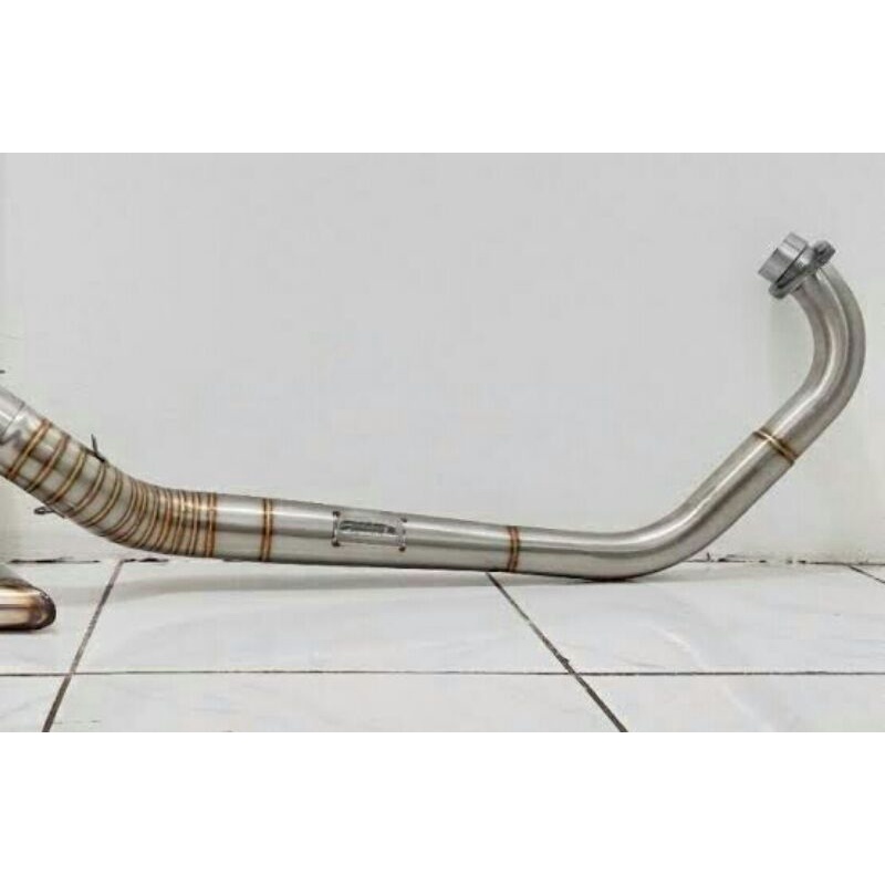 Jual Header/Leheran Knalpot Satria Fu porting/bore up (bending/roll ...