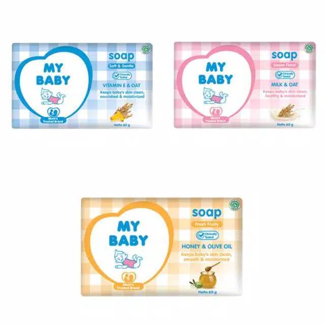 Jual MY BABY SOAP SABUN BAYI 60G | Shopee Indonesia