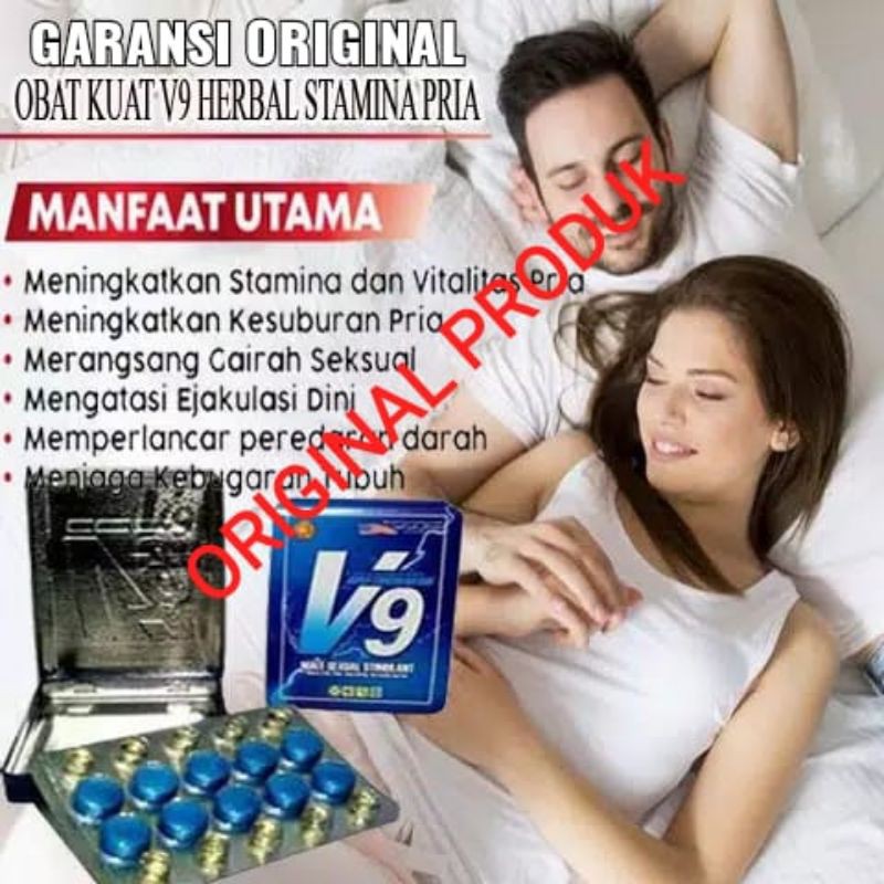 Jual SUPLEMEN OBAT V9 ORIGINAL STAMINA KUAT PRIA | Shopee Indonesia