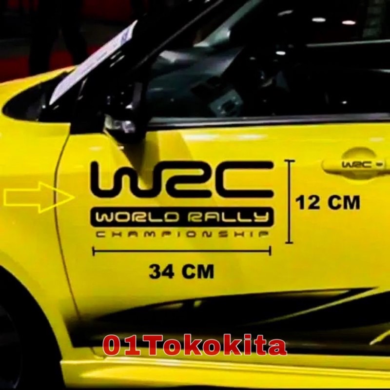 Jual STIKER CUTING MOBIL WRC WORLD RALLY CHAMPIONSHIPSTICKER CUTTING ...