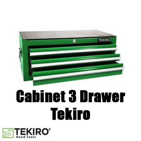 Jual TEKIRO TOOL BOX 3 LACI KOTAK ALAT / ROLLER CABINET 3 DRAWER STORAGE | Shopee Indonesia