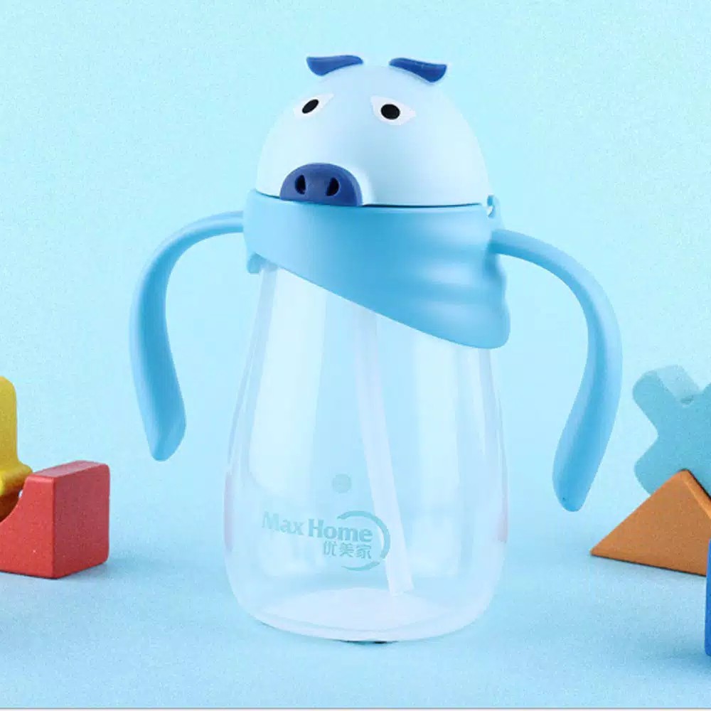 Jual [Olla] Botol Minum Pelastik MAx Home Hc-5220 Anti Tumpah 400ml | Shopee Indonesia