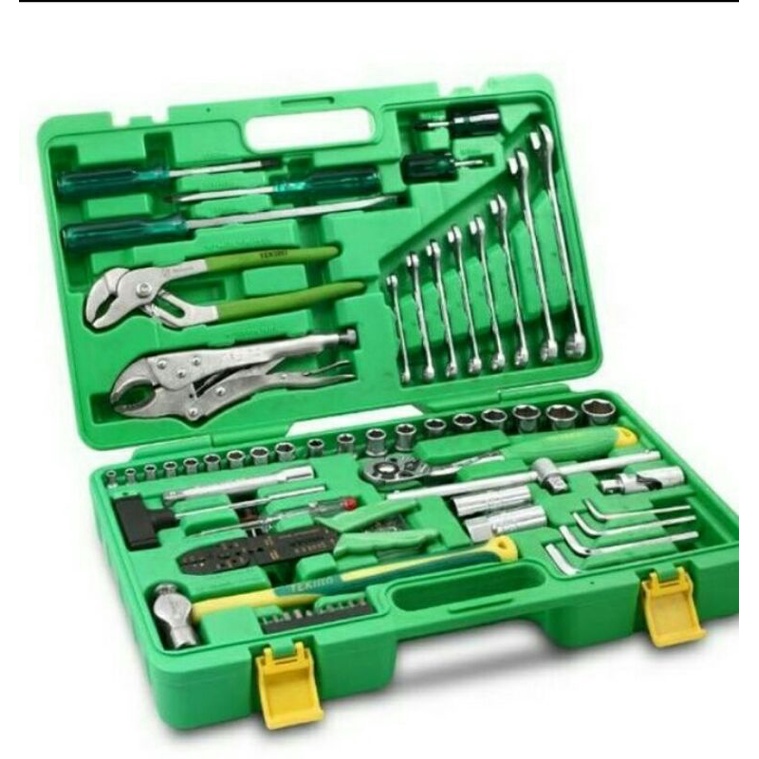 Jual Mechanic Tools 100pcs (Plastik) Tekiro/Toolkit /Tools Alat ...