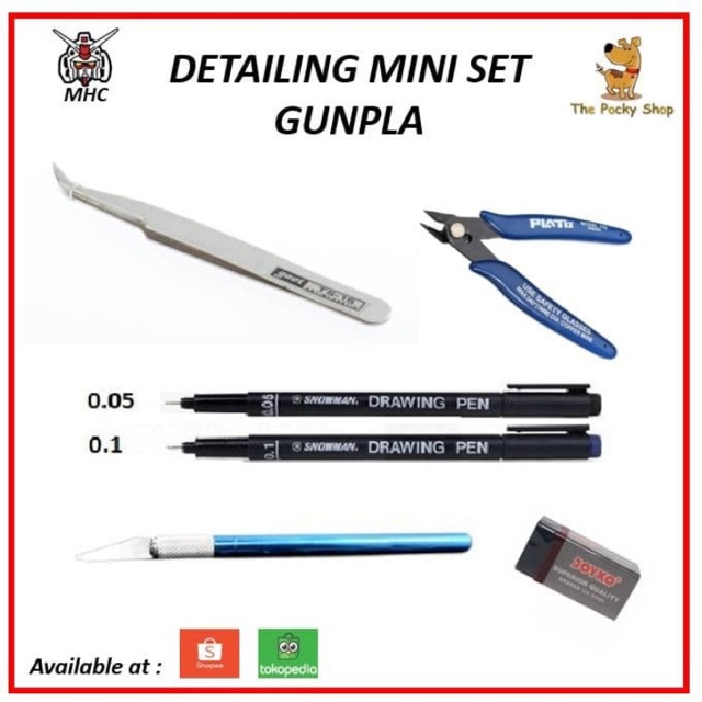 Jual Gunpla Detailing Set | Shopee Indonesia