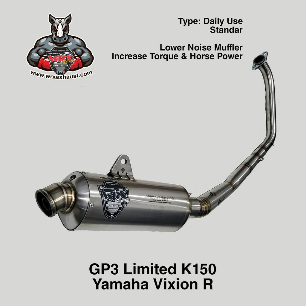 Jual Knalpot WRX GP3 Limited K150 Vixion R | Shopee Indonesia