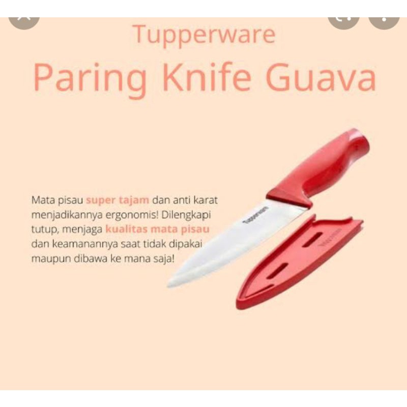 Jual paring knife guava tupperware / pisau tupperware | Shopee Indonesia